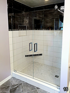 Cambridge Series Frameless Bypass Shower Door