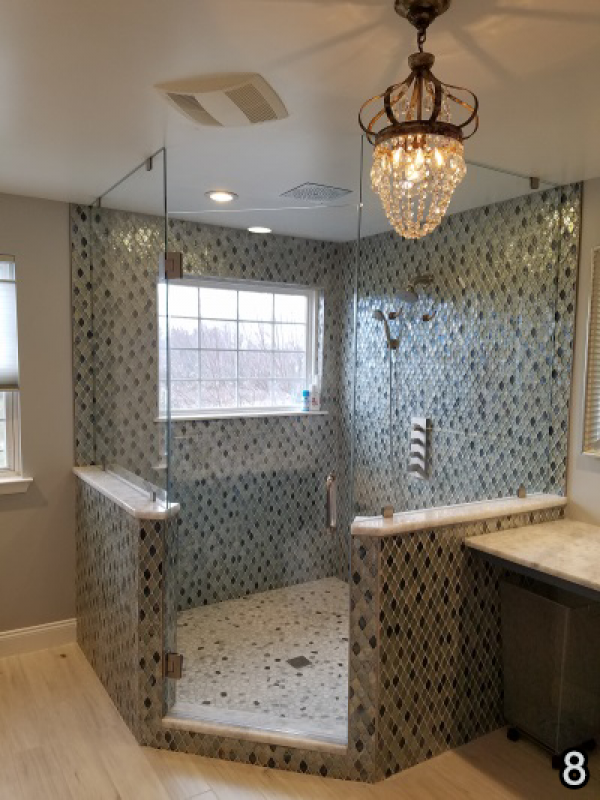 Custom Frameless Shower Door Store - Master Shower Doors