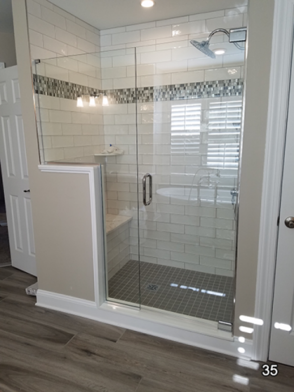 Custom Frameless Shower Door Store - Master Shower Doors
