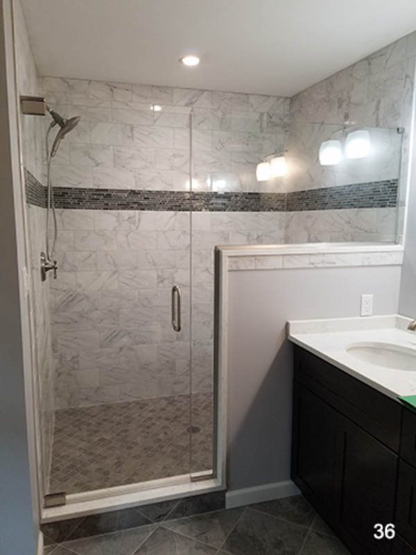 Custom Frameless Shower Door Store - Master Shower Doors