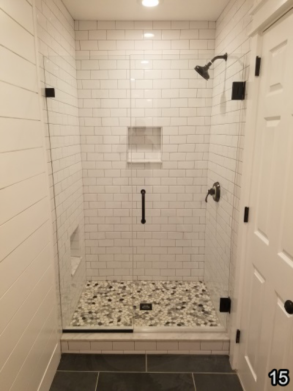 Custom Frameless Shower Door Store - Master Shower Doors