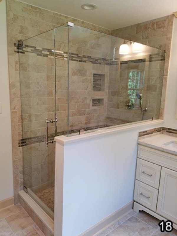 Custom Frameless Shower Door Store - Master Shower Doors